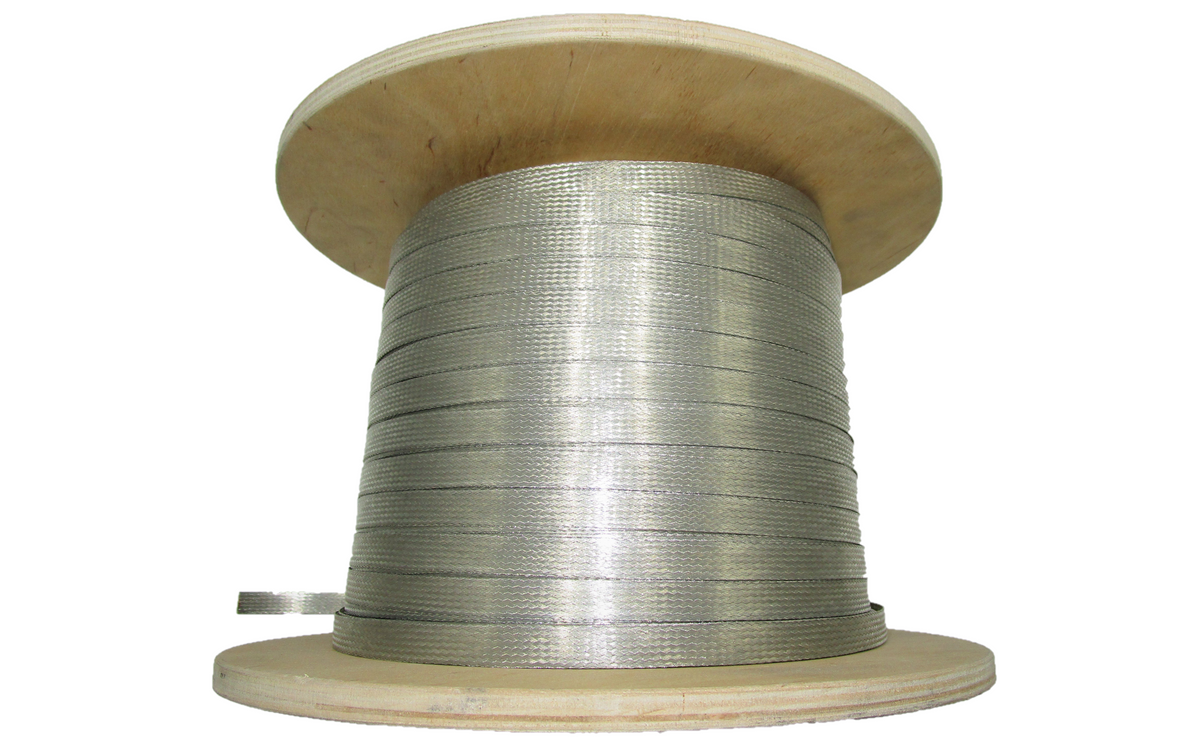 1" Flat Braided Tinned Copper Ground Strap – Phillip Cable Manufacturing