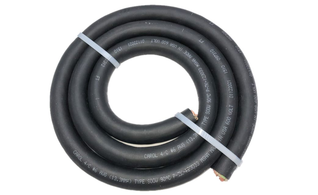 6 AWG 4 Conductor SOOW6/4 Power Cables and Portable Cords – Phillip ...